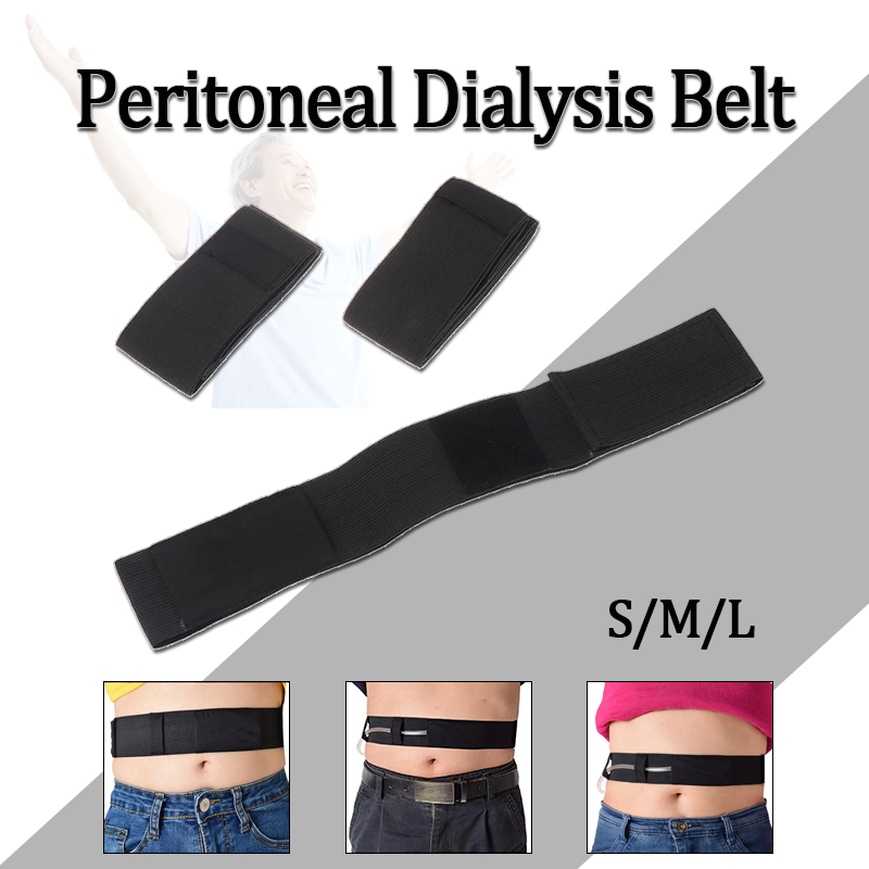 1PC Black Peritoneal Dialysis Conduit Belt Catheter Fixing Belt ...
