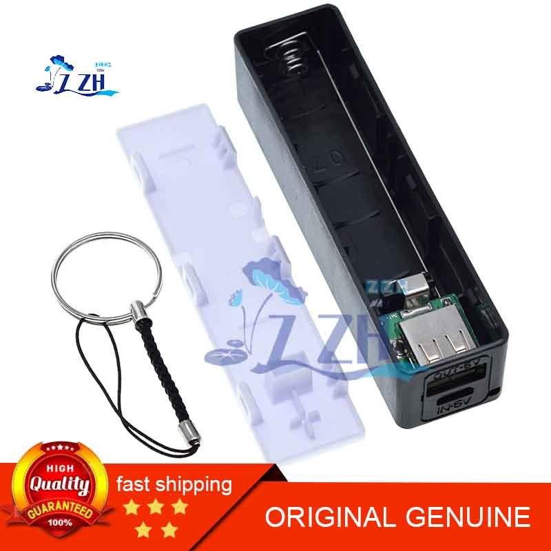 USB Power Bank Solder-Free DIY Kit 1 Section 18650 Battery Charger DIY ...