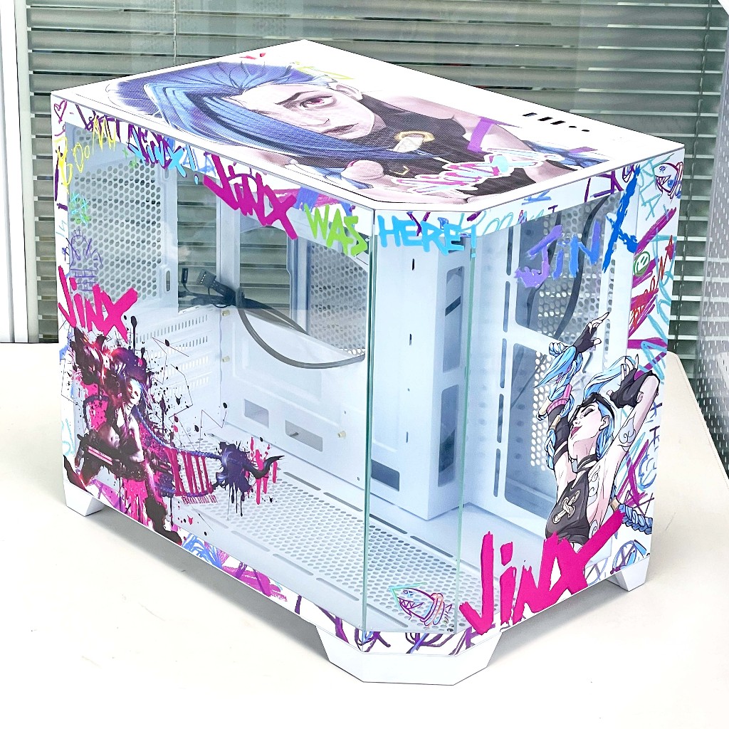League of Legends Ginx, Hundred Demons Ayame Game Computer Case Three ...