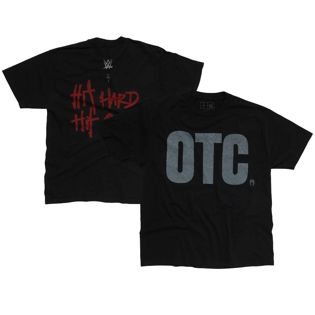 Men's Black CJ x WWE OTC T-Shirt (Roman Reigns) | Shopee Malaysia