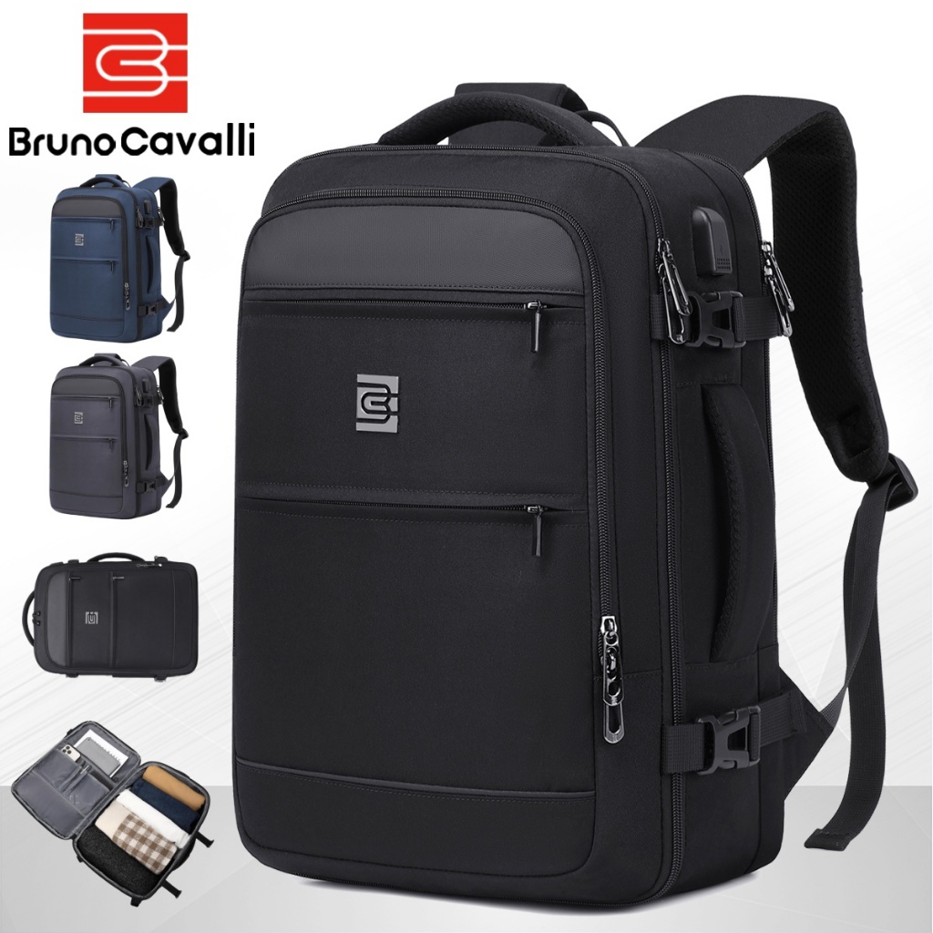 Bruno Cavalli Men's Laptop Backpack 17 inch Waterproof With 180 ...