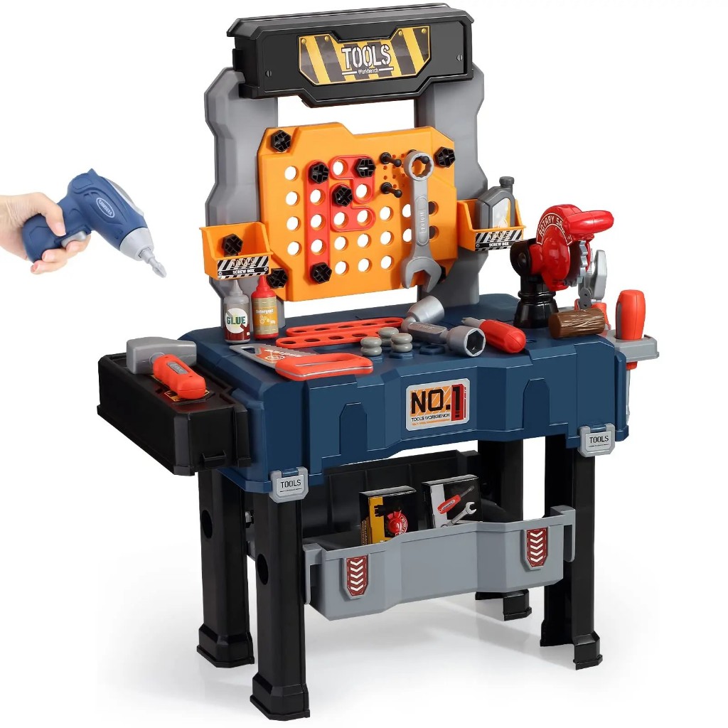 YIMI Kids Electric Drill Toys Screwdriver Electric Drill Electric Saw ...