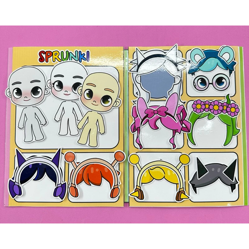 Band Angel Quiet Book Rainbow Rhythm Angel Handmade DIY Material Pack ...