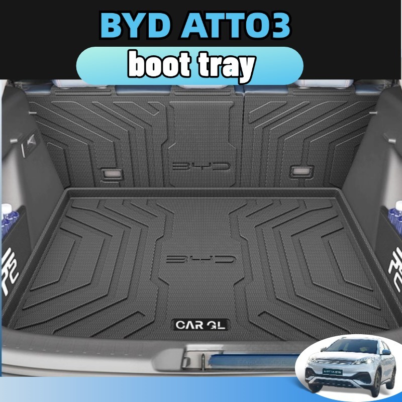 Byd atto3 2023-2025 Car Boot Tray Trunk Organizer Rear Backrest Cushion ...