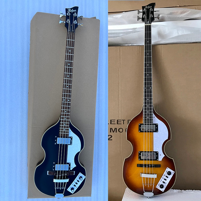 Hofner bass, four string bass guitar, active pickup, professional level ...