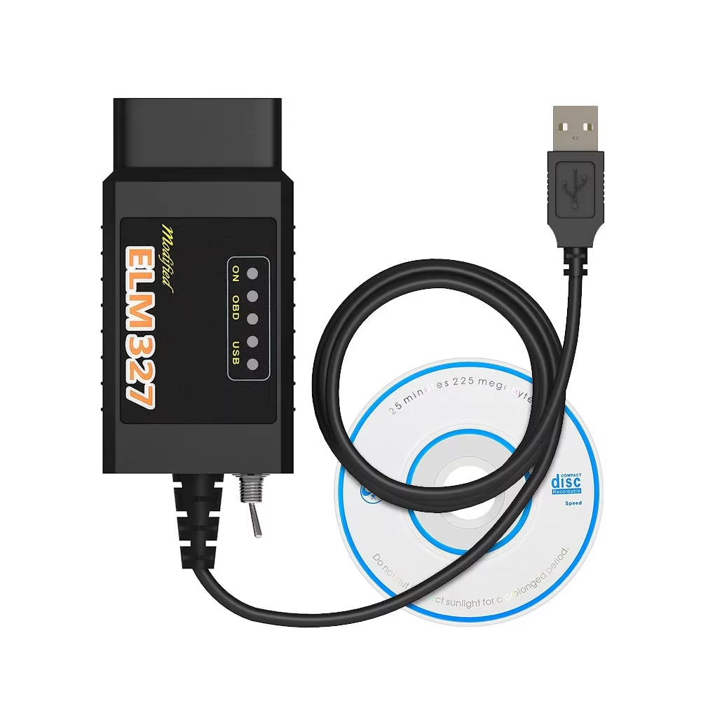 ELM327 USB V1.5 With Switch CH340T 25K80 chip modified for Ford Forscan ...