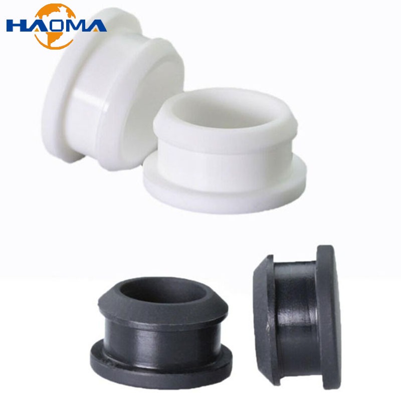 2.5-50.6mm Black/White Conical Snap-on Silicone Rubber T Type Plug ...