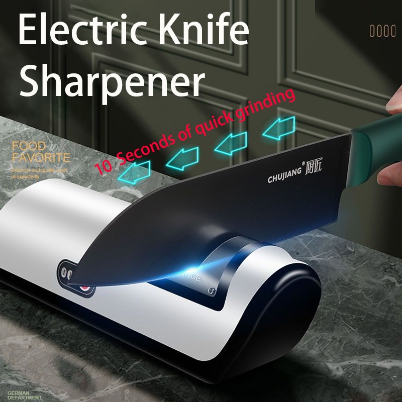Kitchen Electric Knife Sharpener Machine Home Fast Automatic Sharpening ...