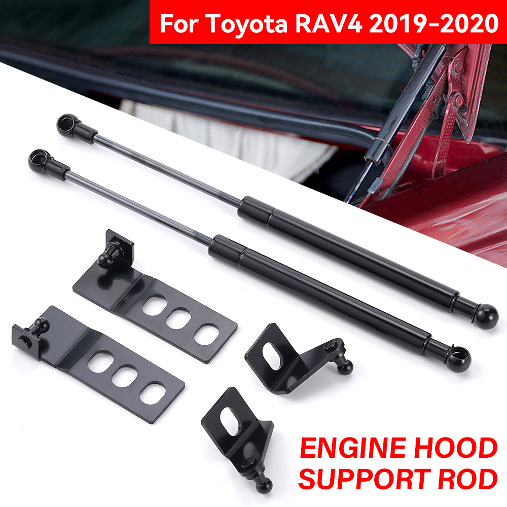 1Set Car Support Rod Lift Shock Hood Strut Front Engine Bonnet Gas ...