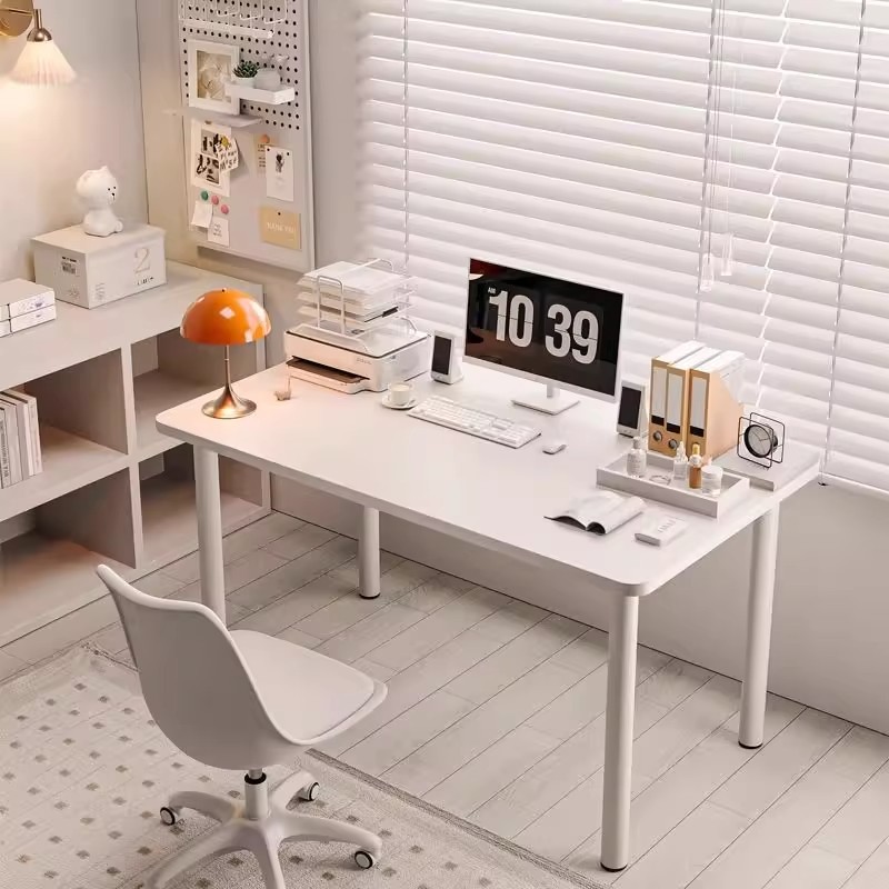 Reading table work table white work table computer table can be used in ...