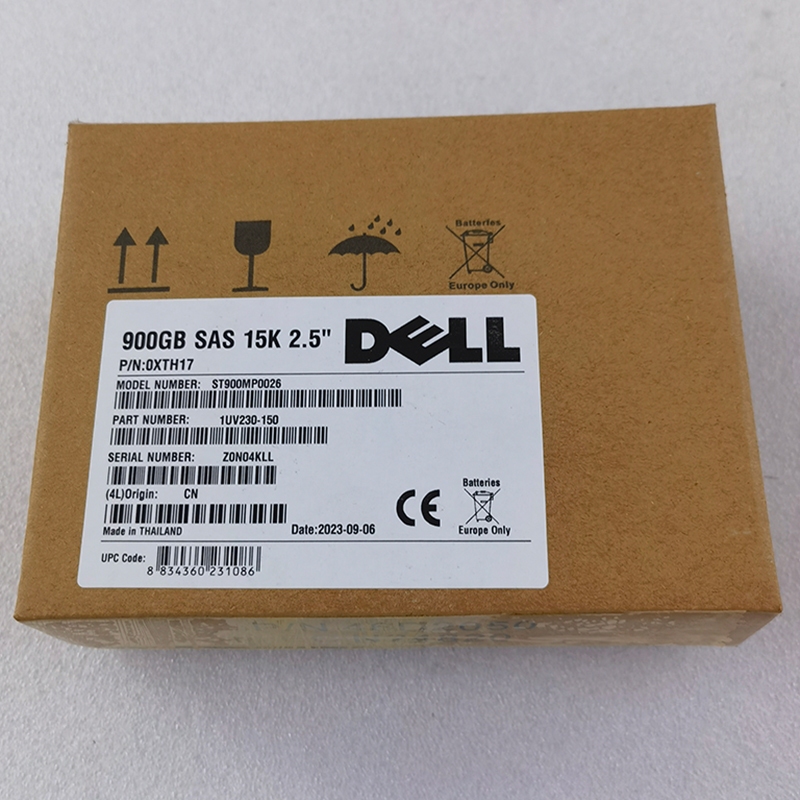 NEW DELL 0XTH17 ST900MP0026 2.5" 900G SAS 15K 12Gb/s Server Hard Drive ...