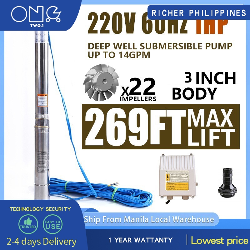 Free Shipping Deep Well Submersible Pumps/ Tsunami ( Borehole Pump ...