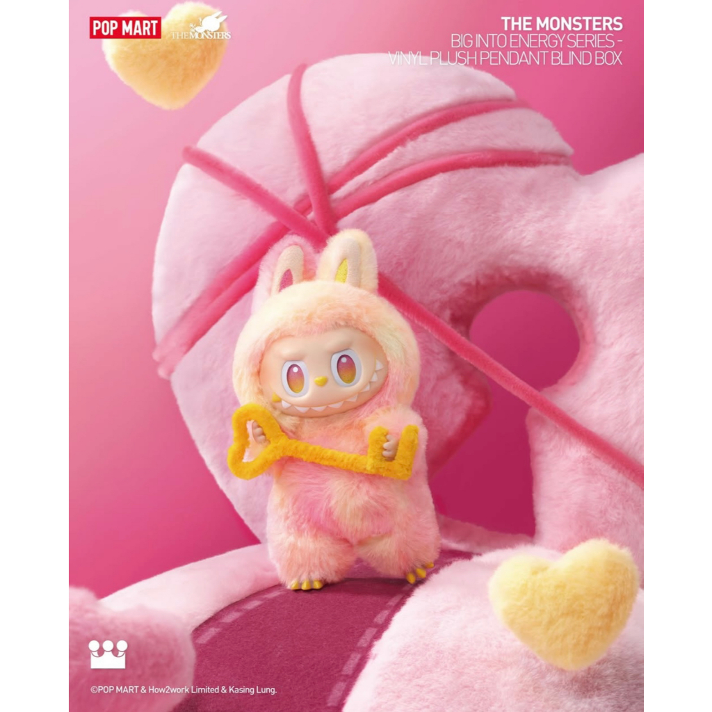 POPMART POPMART LABUBUv3 Front High Energy Series Mystery Box Vinyl ...