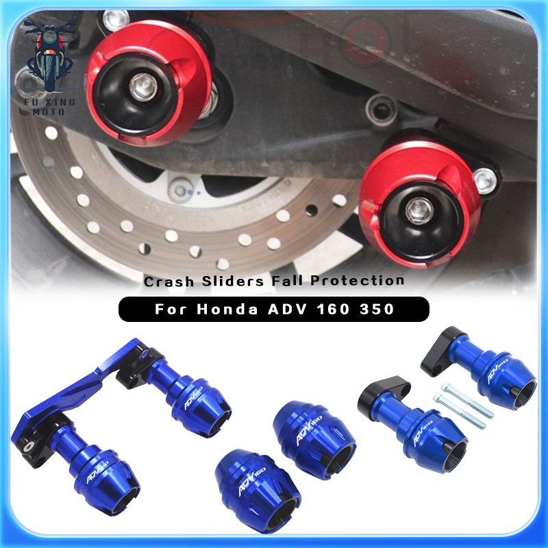 Motorcycle Accessories Front Rear Wheel Axle Fork Crash Sliders Fall ...