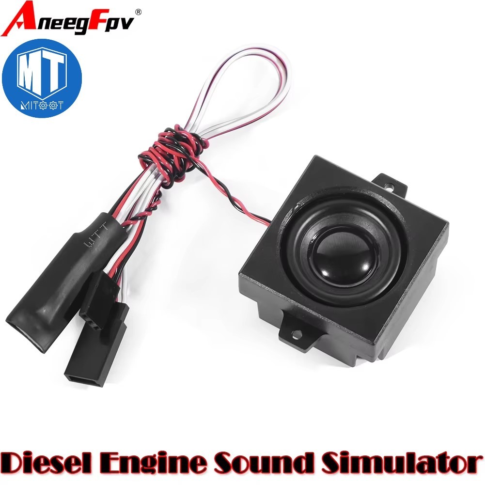 Diesel Engine Sound Simulator 5W Replacement for 1/10 1/8 1/6 RC Model ...