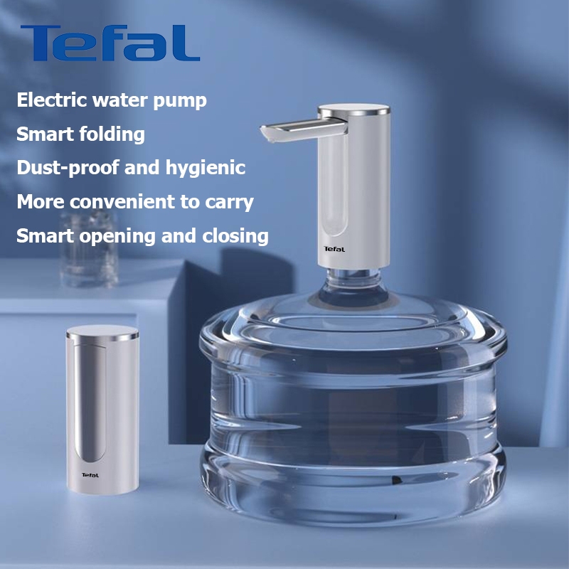 Tefal Electric Water Automatic Smart Water Pump Bottle Foldable Desktop ...
