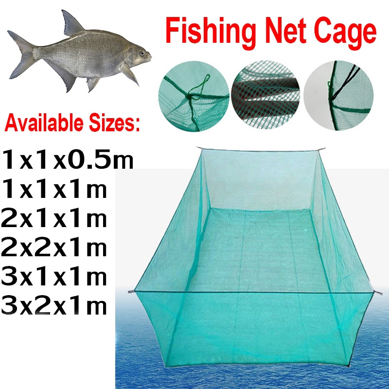 Sangkar Ikan Hapa Net Jaring Kolam Ikan untuk Bela Anak Ikan – Pukat ...