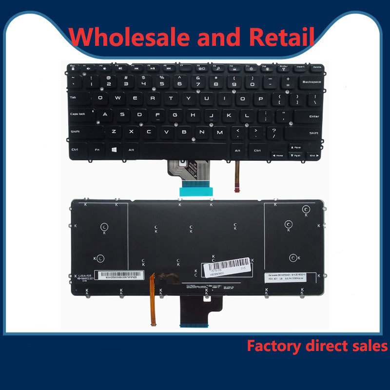 DELL precision M3800 XPS 15 9530 9530B P31F P31P Laptop keyboard ...