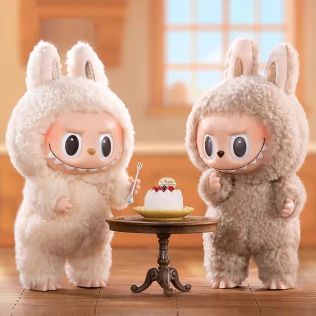 THE MONSTERS Heart Macaron labubu Vinyl Mystery Box Plush Doll Figure ...