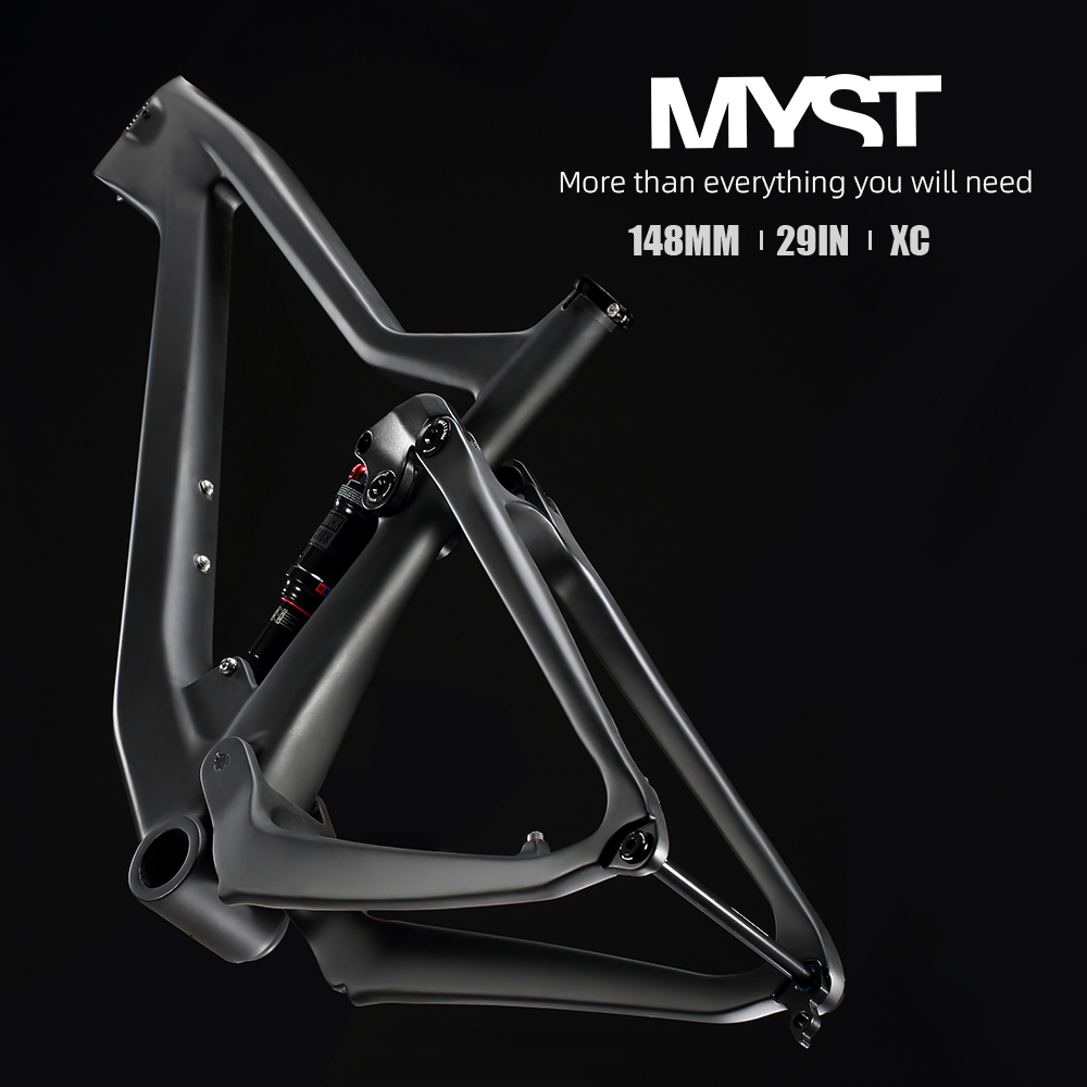 2025 lexon MTB Frame XC Bike Frames Carbon Full Suspension 29er Boost ...