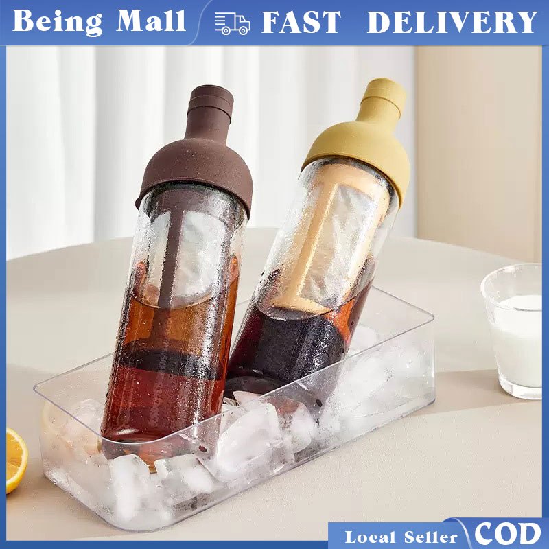 Coffee Cold Brew Pot Ice Drip Cold Brew Coffee Maker 500ml Coffee Maker Bottle Original | Shopee ...