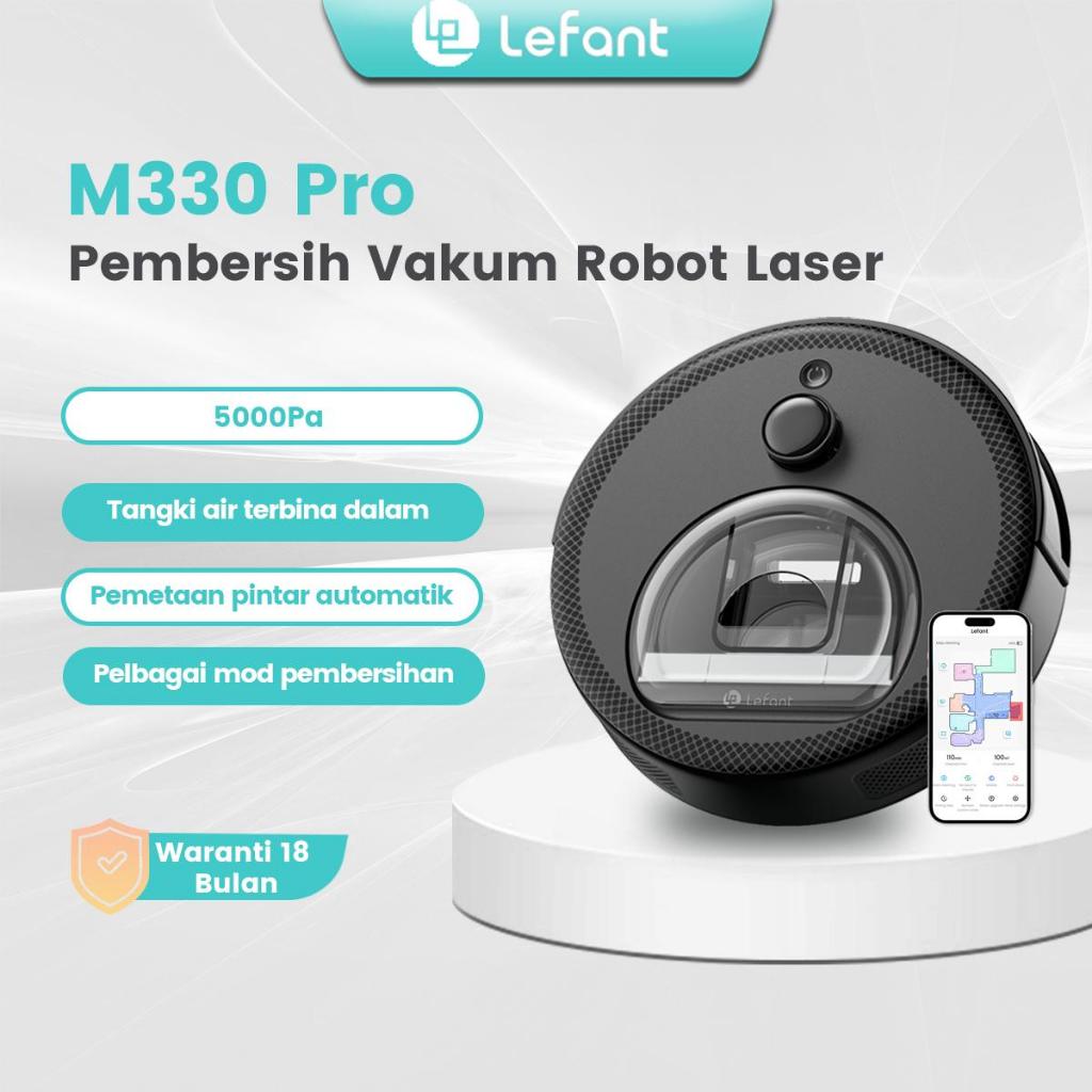 Lefant M330 Pro 3-in-1robot vacuum cleaner, 5000Pa ,150 minutes, vacuum ...