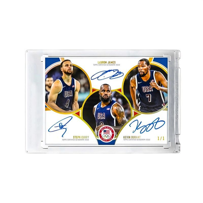 Basketball Star Signature Card/Refraction Card/Curry/James/Durant/Fan ...