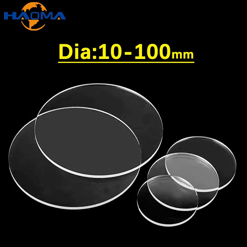 High Transparent Acrylic Disc Perspex Plate Round Sheets Clear Board ...
