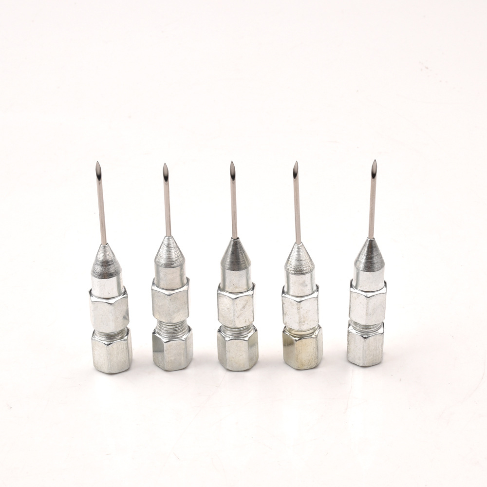 Needle Nose Grease Gun Head Heavy-Duty Grease Gun Coupler Kit Hige ...