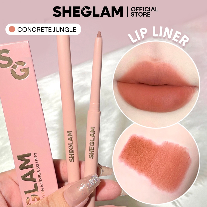 SHEGLAM So Lippy Lip Liner Pencil Creamy Matte Silky Smooth Matte ...