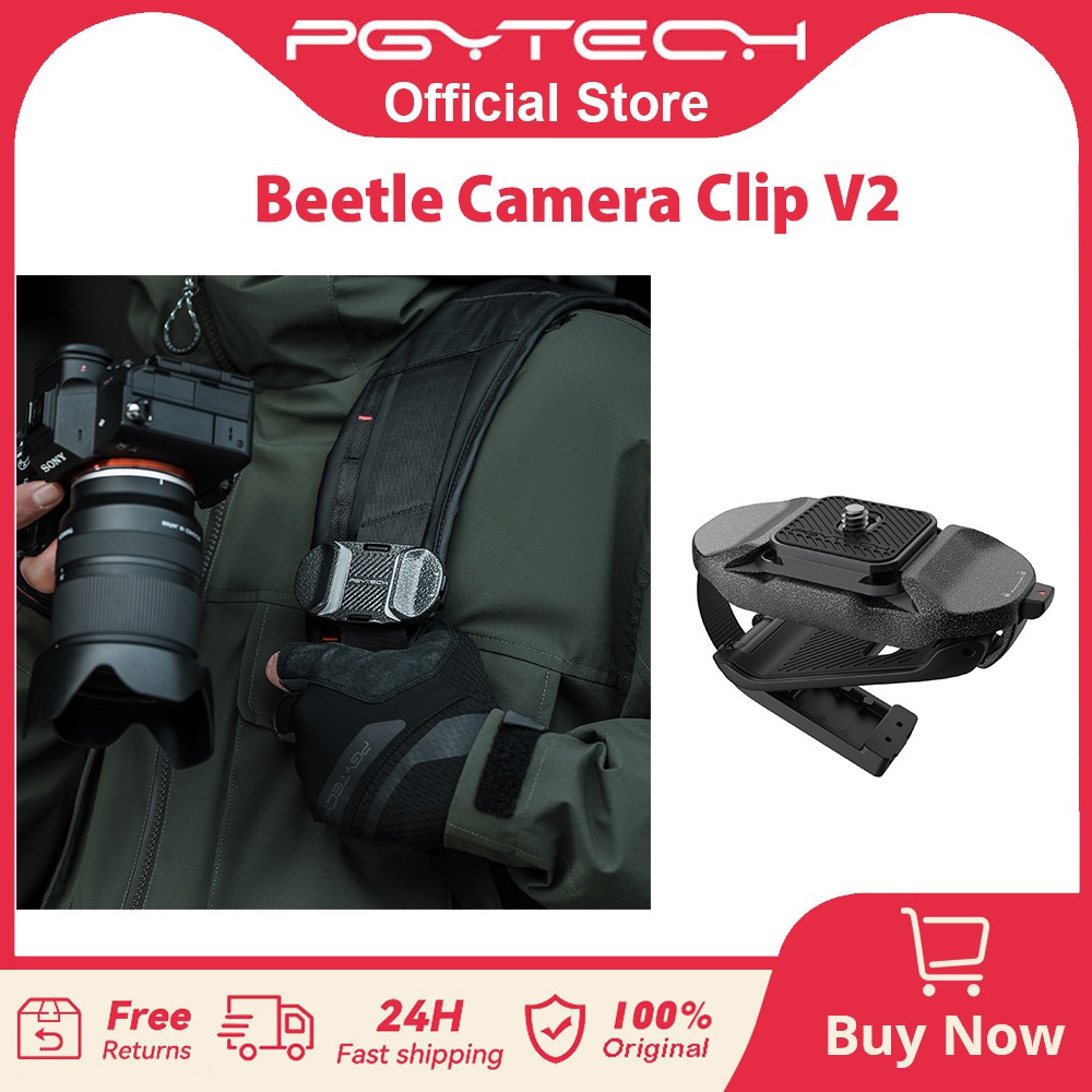 PGYTECH Beetle Camera Clip V2 - Plate Arca Quick Release System For ...