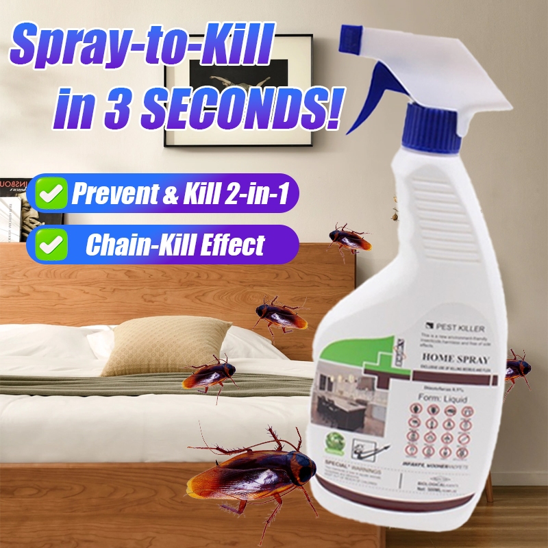 Roach Blast RB Cockroach spray Spray lipas Instant Knockdown, No Escape ...