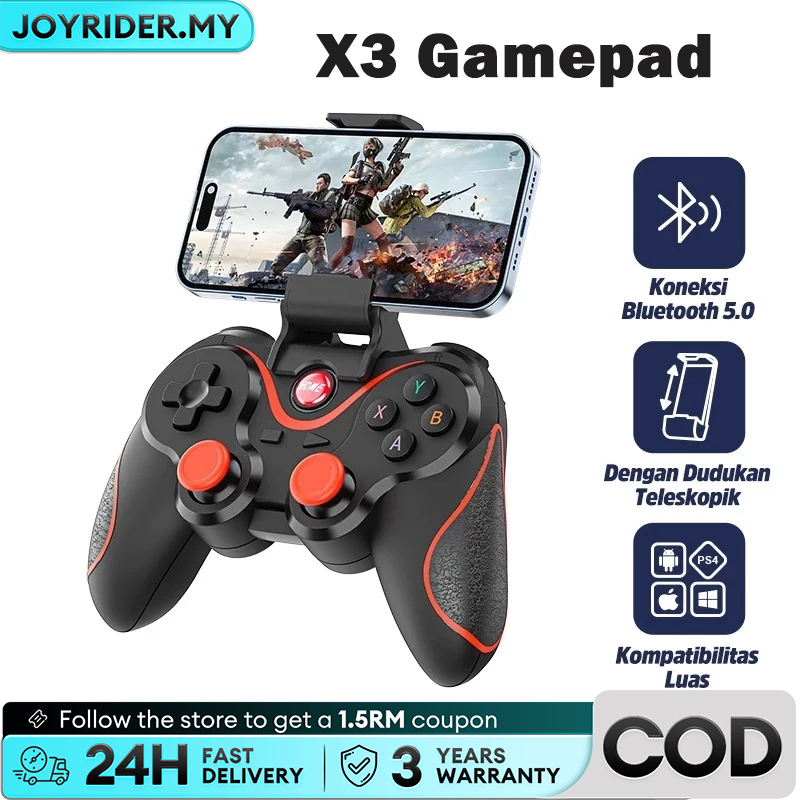 Gamepad Wireless Controller Bluetooth For Android IOS Phone PC Laptop ...