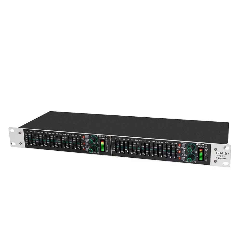 EQ215S New Active Balanced Dual 15 Band Graphic Equalizer Power ...