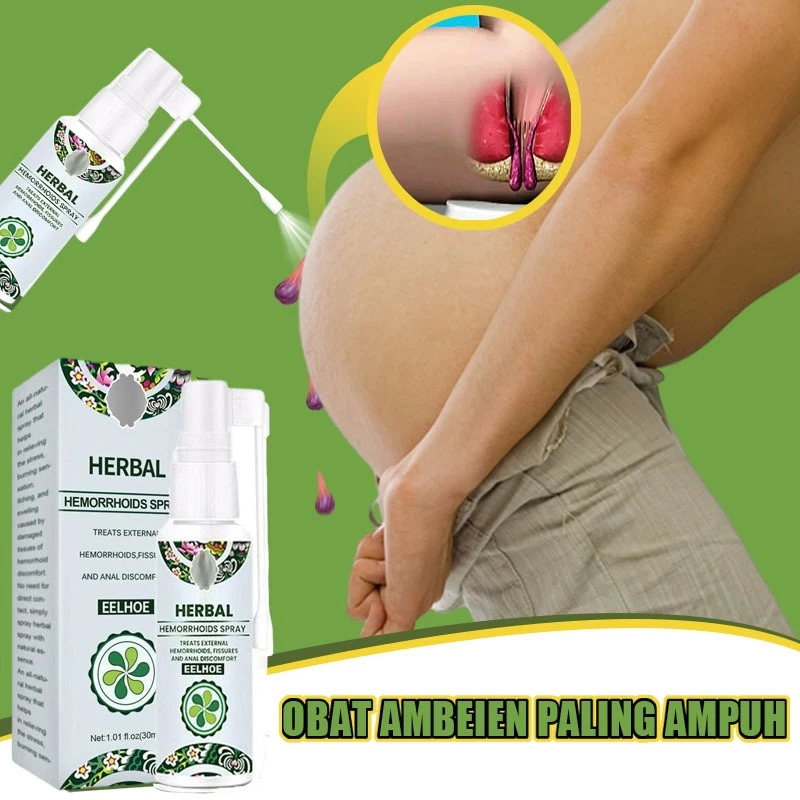 herba cina Hemorrhoid Spray ubat buasir 100% berkesan Krim Buasi 痔瘡膏 消除 肉球 Stop Bleeding Reduce ...