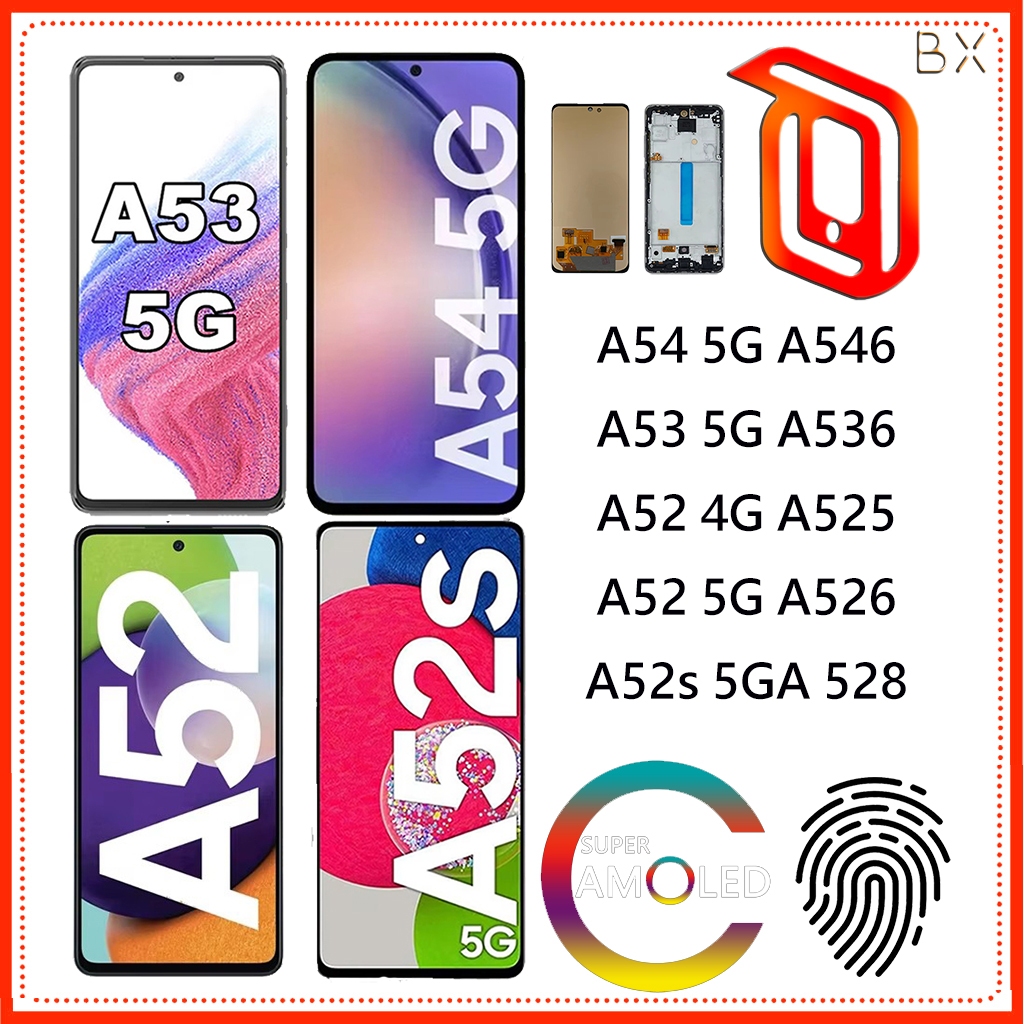 Display Screen for Samsung A52 A52s A53 A54 5G Lcd Display Digital ...