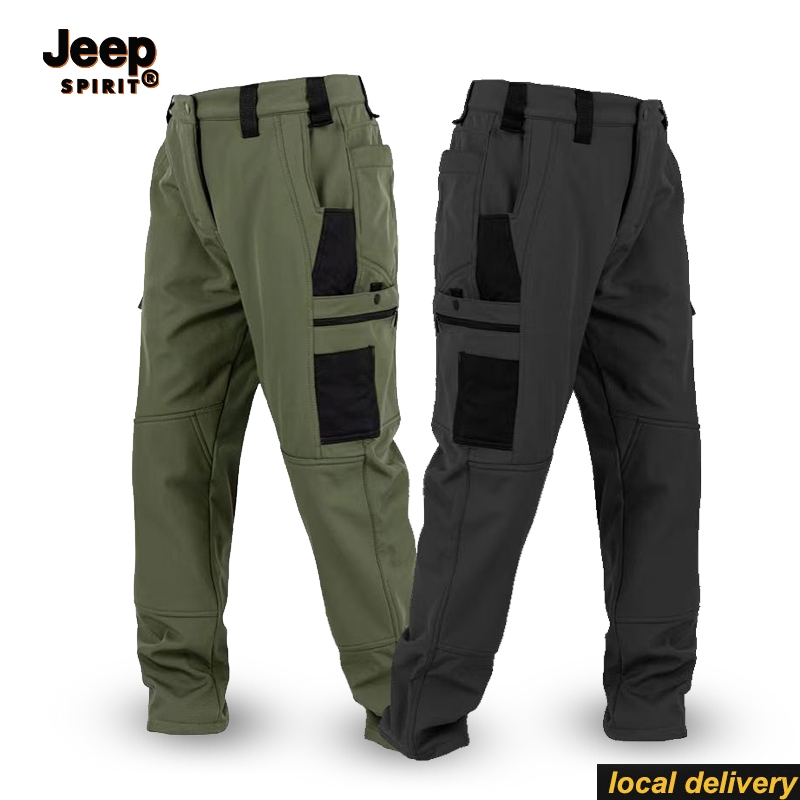 Jeep Spirit Cargo Pants Outdoor Waterproof Motorcycle Riding Trousers ...