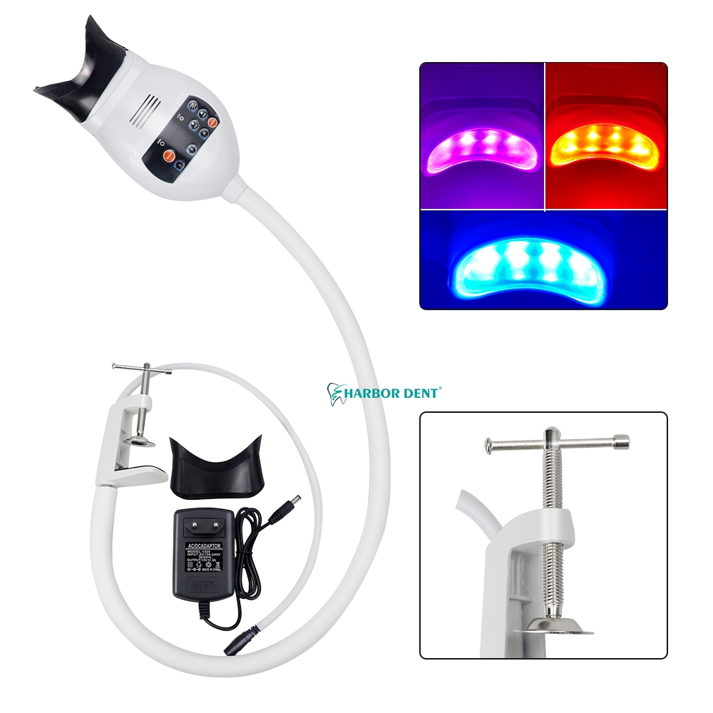 Dental Teeth Whitening Light LED With Three Color Accelerator Cold ...