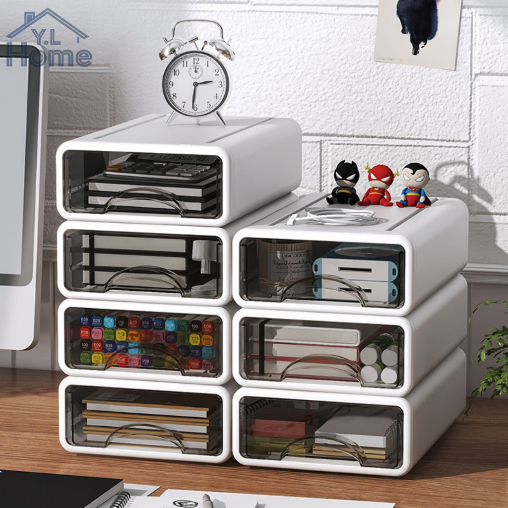 Desk Drawer organizer Box Stationery organizer makeup organizer ...