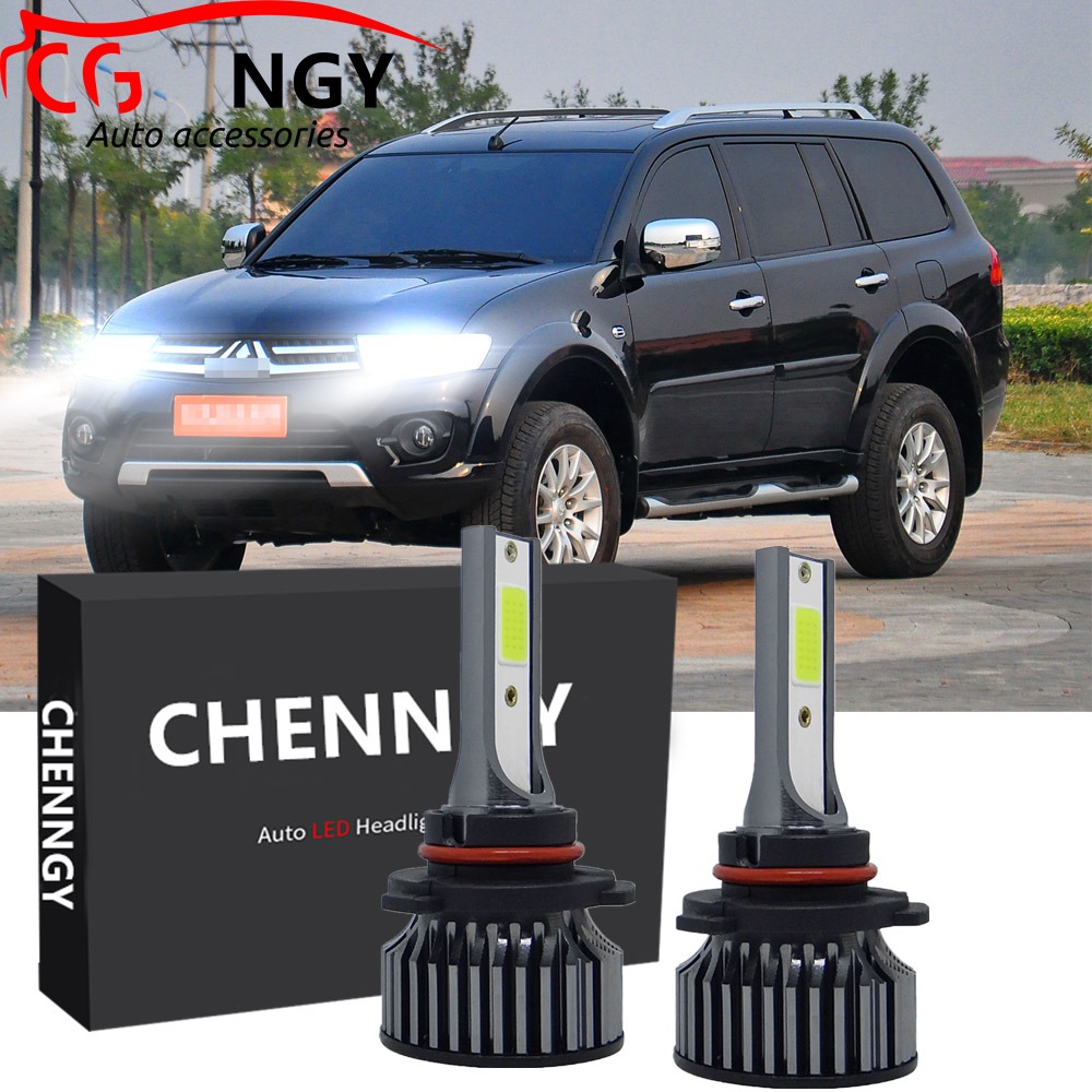 For Mitsubishi Pajero Montero 2008 2014 Car Headlight Headlamp