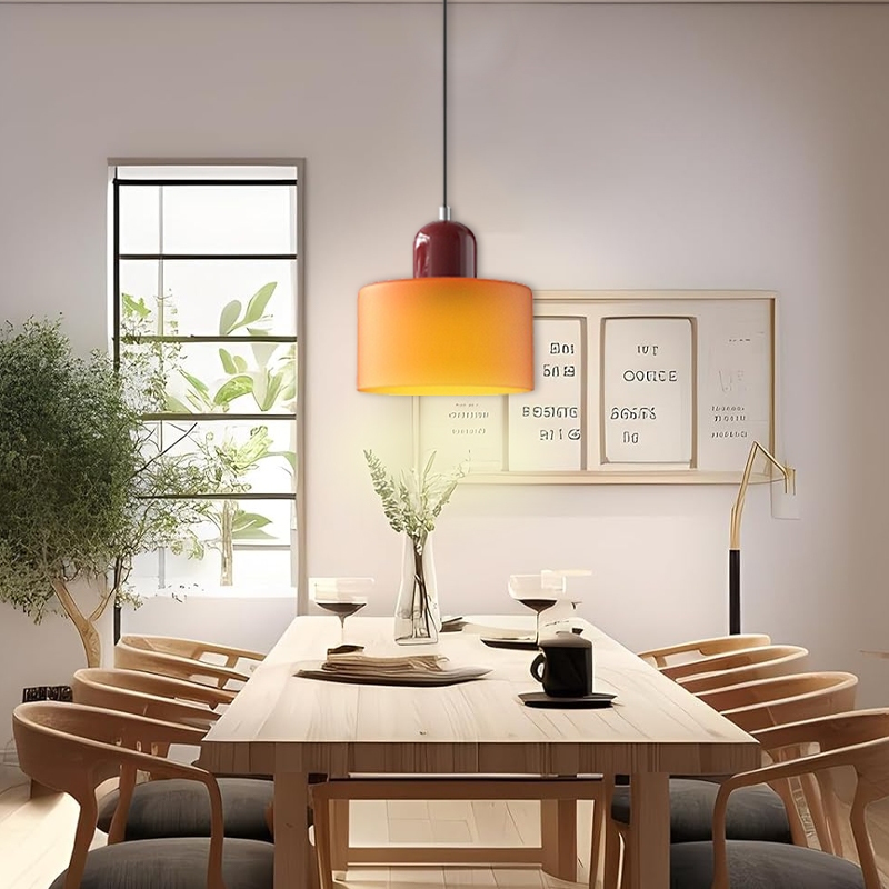 LAMPU GANTUNG RUANG TAMU MODERN COLORED GLASS PENDANT LIGHT FOR DINING ...