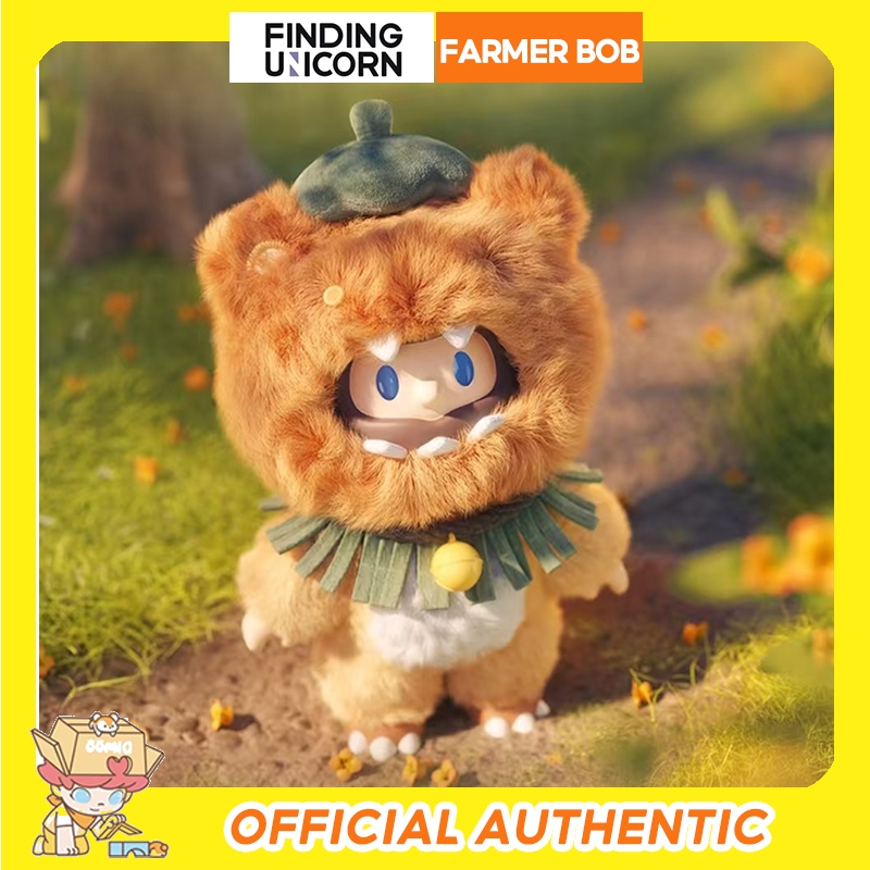 FINDING UNICORN FARMER BOB Furry Persimmon Bear BOB Hanger Card ...