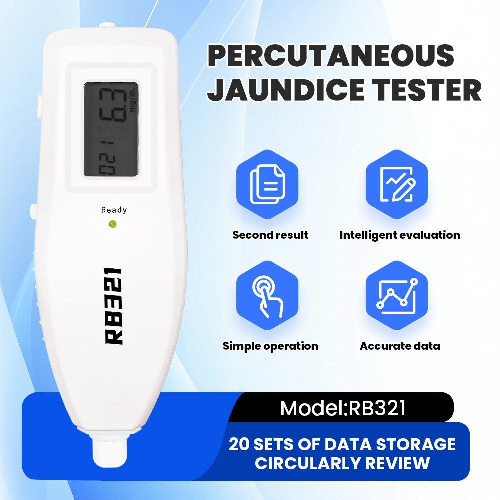 Transcutaneous Baby Jaundice Detector Neonatal Jaundice Meter Hand-held ...