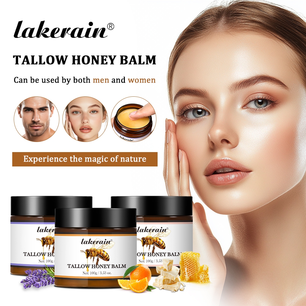 Lakerain Beef Tallow Honey Balm For Dryness And Itchiness Skin ...