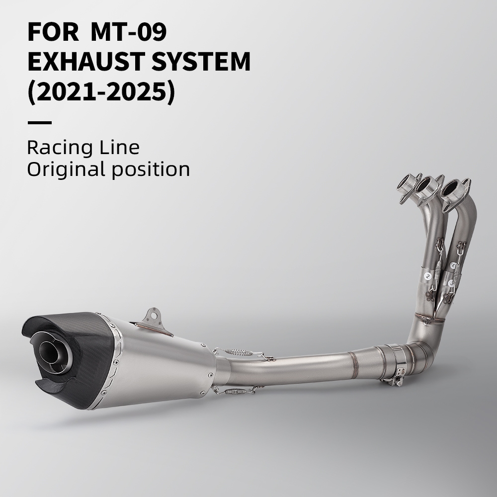 MT09 XSR900 Yoshimura Race AT2 Stainless Muffler 2021-2025 Full ...