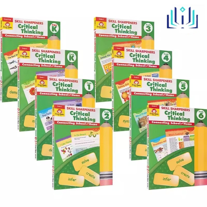 English “Evan Moor Skill Sharpeners Critical Thinking Grade Pre K/ K/1 ...
