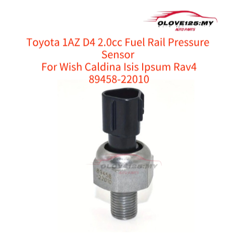 Toyota 1AZ D4 2.0cc Fuel Rail Pressure Sensor For Wish Caldina Isis ...