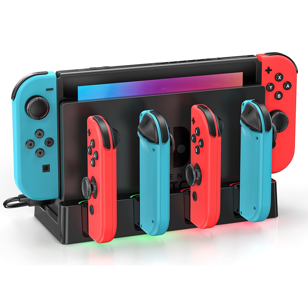 Switch Charging Dock Station with Charging Cable for Nintendo & Switch ...