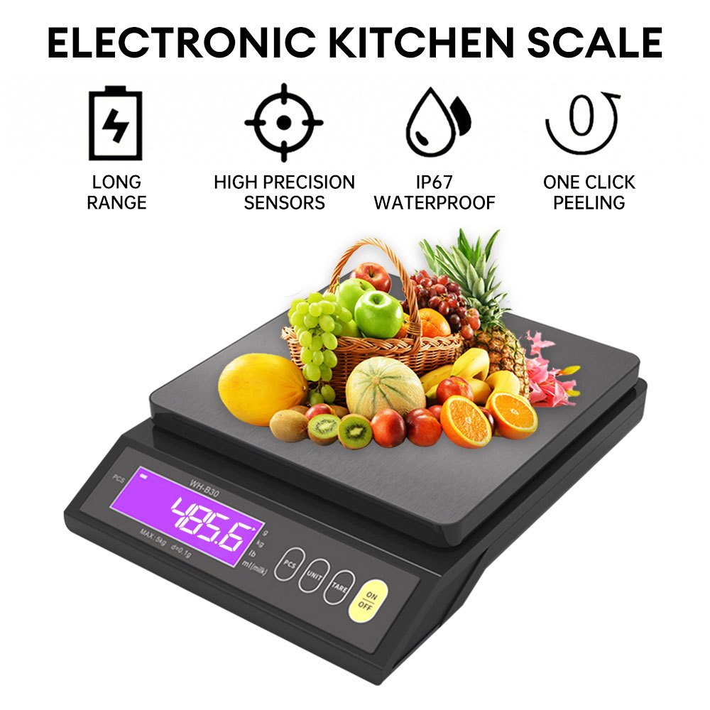 5kg/10kg Accurate Counting Scales Rechargeable Electronic Kitchen Scale ...