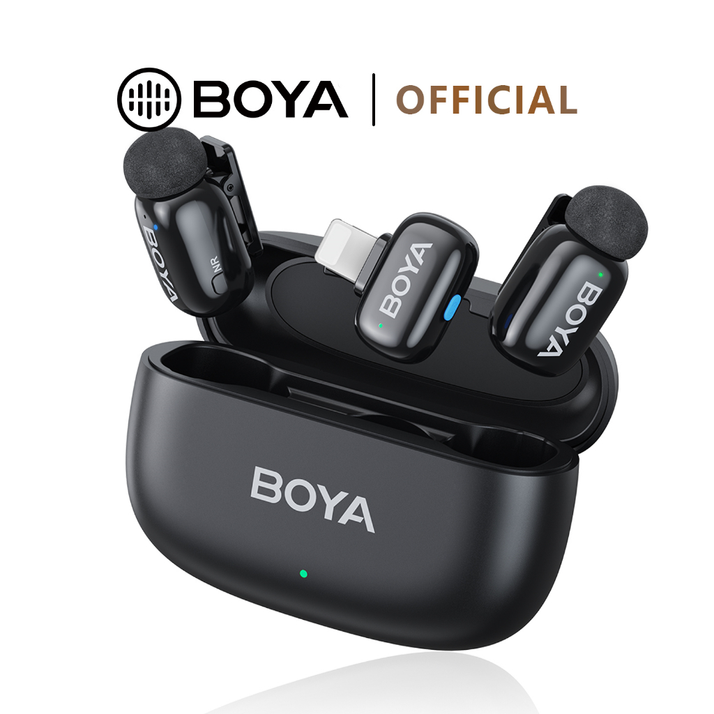 BOYA mini Wireless Microphone Lapel Microphone Super Mini Mic for ...